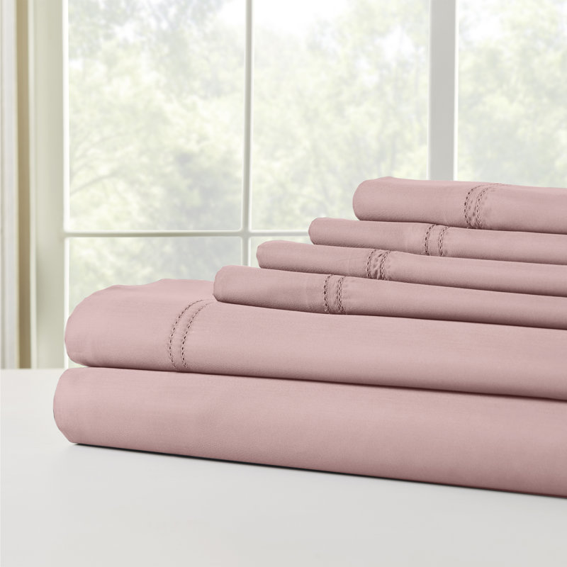Darby Home Co Ensemble De Draps En Mélange De Coton 1000 Fils Bojorquez